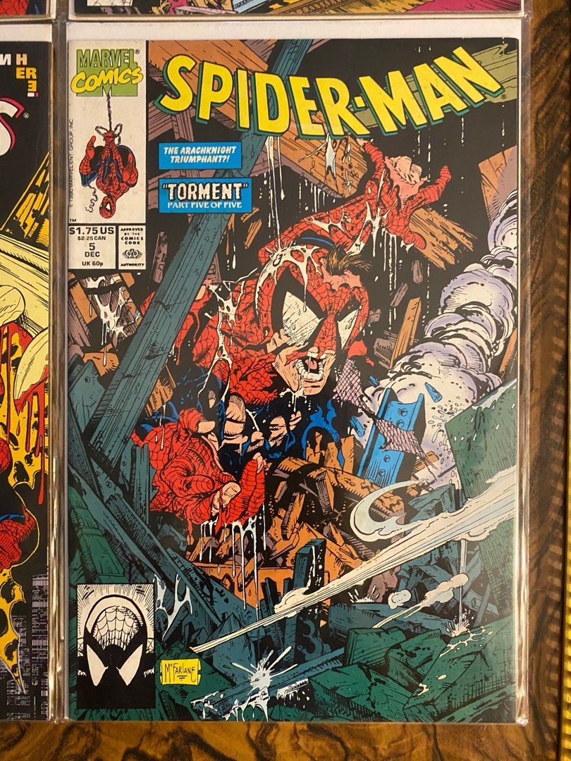 SET: Spider-Man Torment Series Issues #2, #3, #4, #5, Hobbies & Toys ...