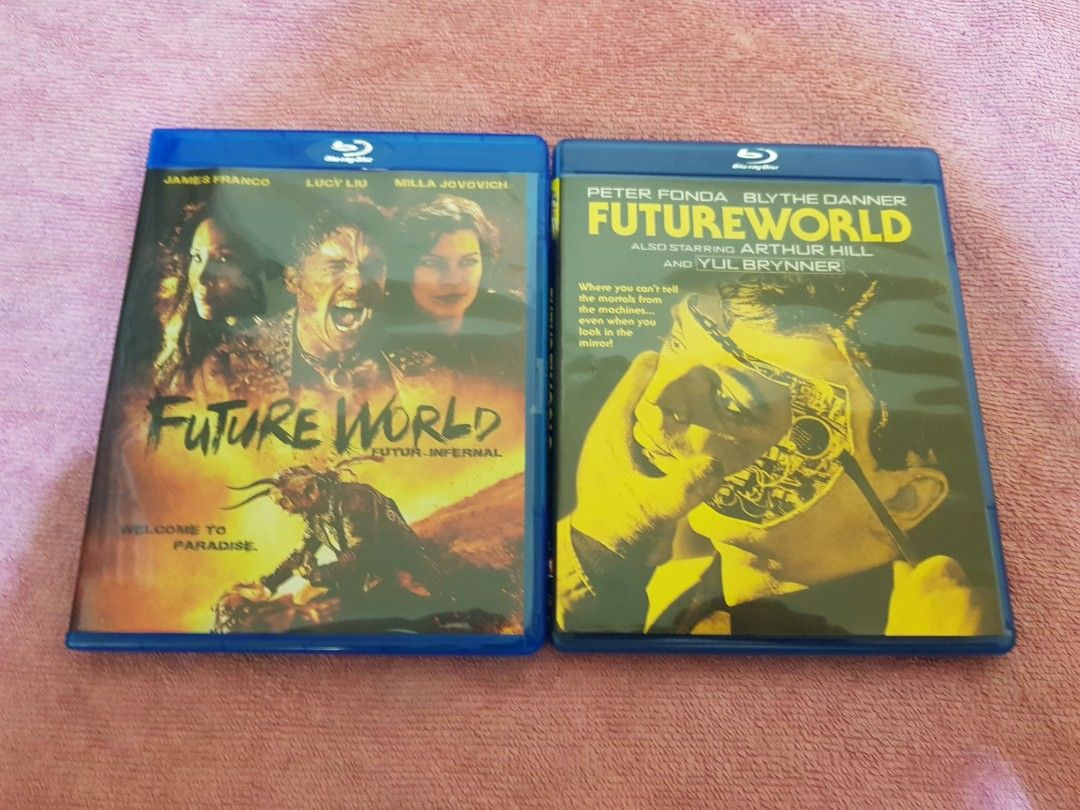 Super Scifi Set Future World/Futureworld 2018 & 1976 Editions USA Blu ...