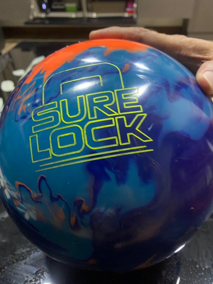 Sure Lock Bowling Ball, Sports Equipment, Sports & Games, Billiards ...