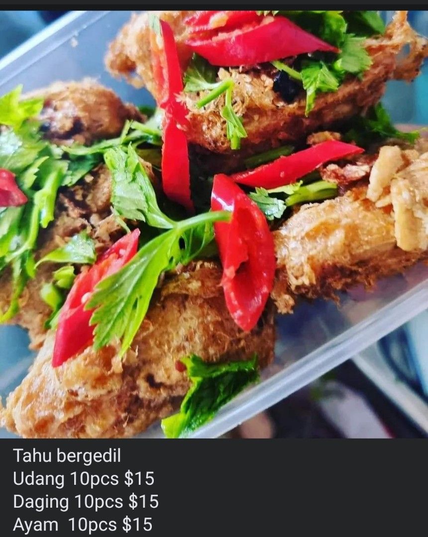 Tahu bergedil, Food & Drinks, Packaged & Instant Food on Carousell