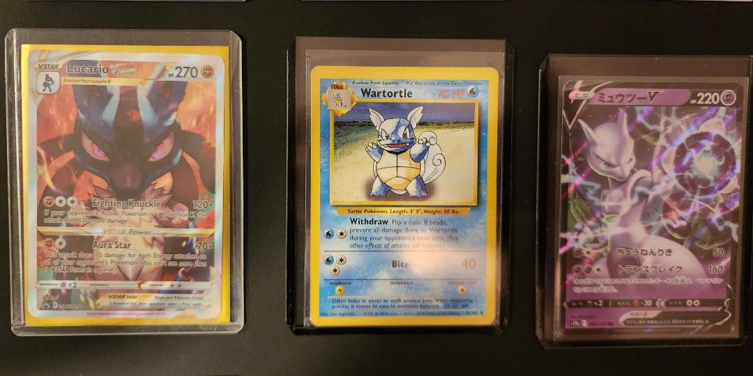TCG pokemon card Charizard Ex/ Lugia V/ Luciano V etc etc, Hobbies ...