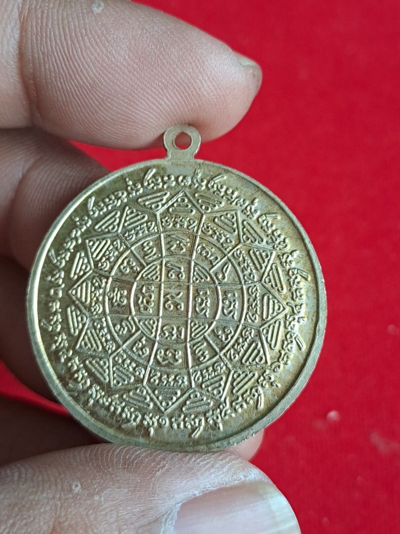 Thai Amulet Lp Kuay BE2562 with alot temple chop, Hobbies & Toys ...