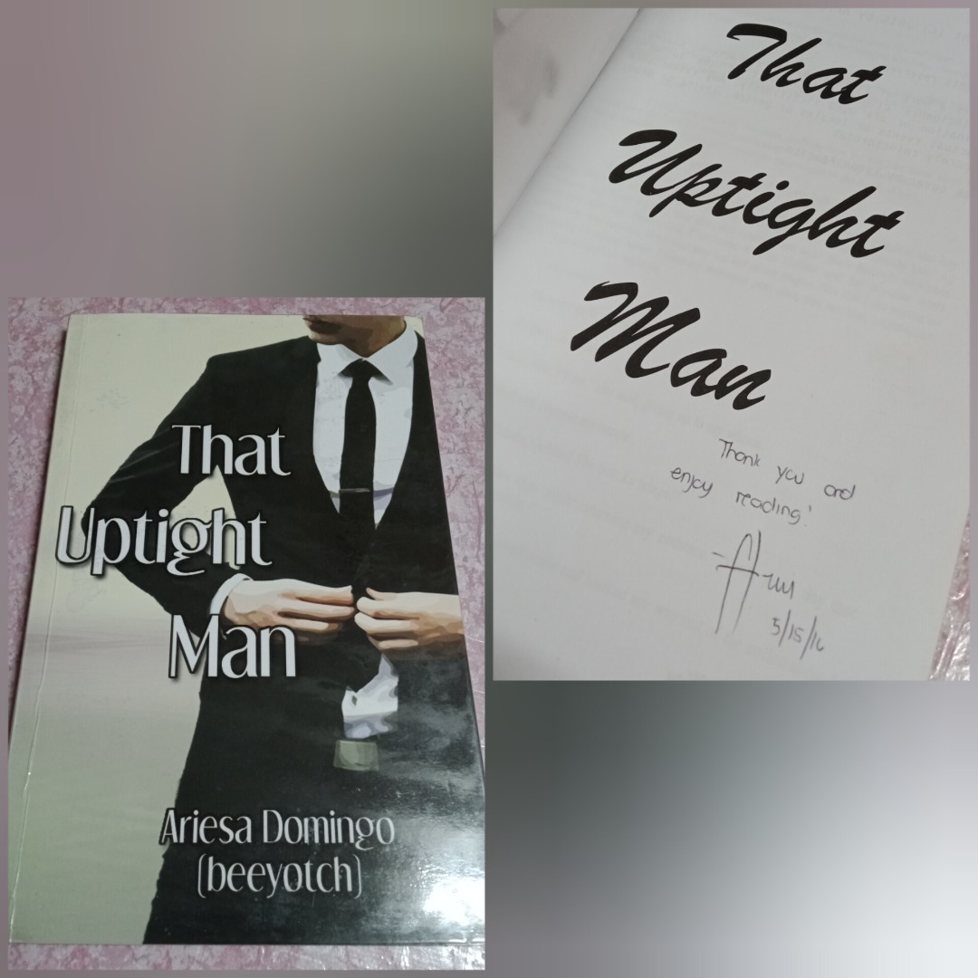 That Uptight Man (Old Cover) by Beeyotch Ariesa Domingo Wattpad Self ...