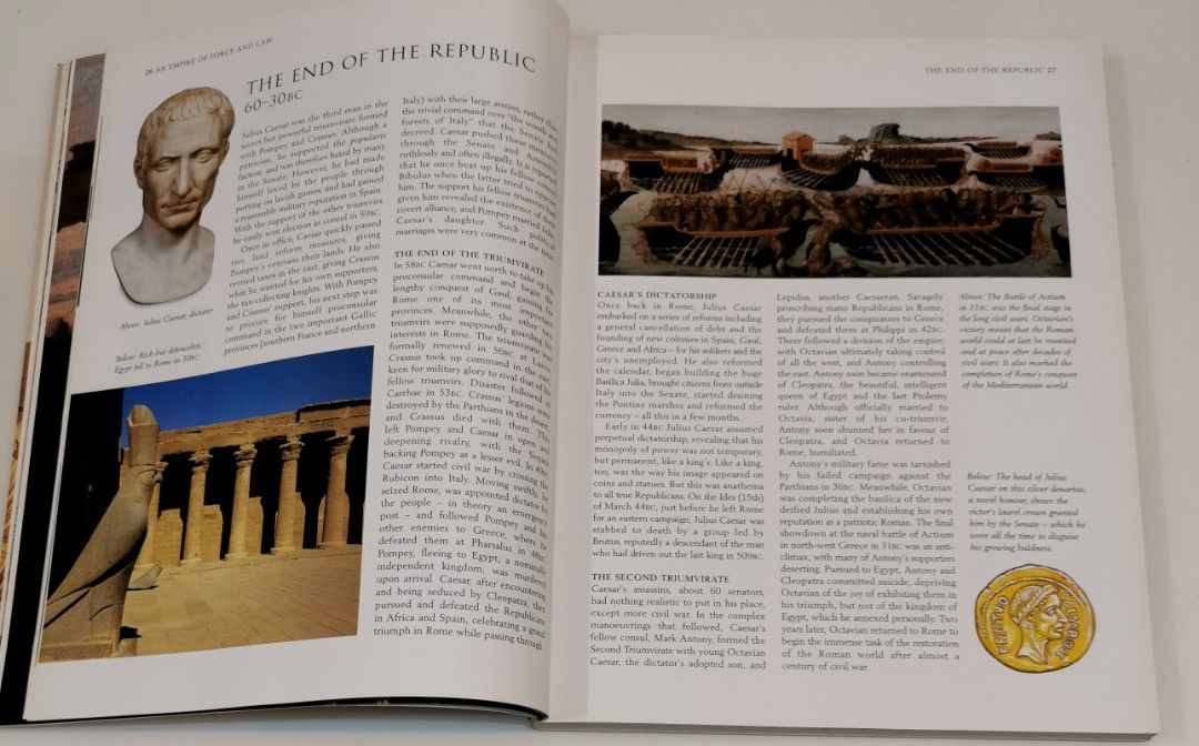 THE HISTORY AND CONQUESTS OF ANCIENT ROME, Hobbies & Toys, Books ...