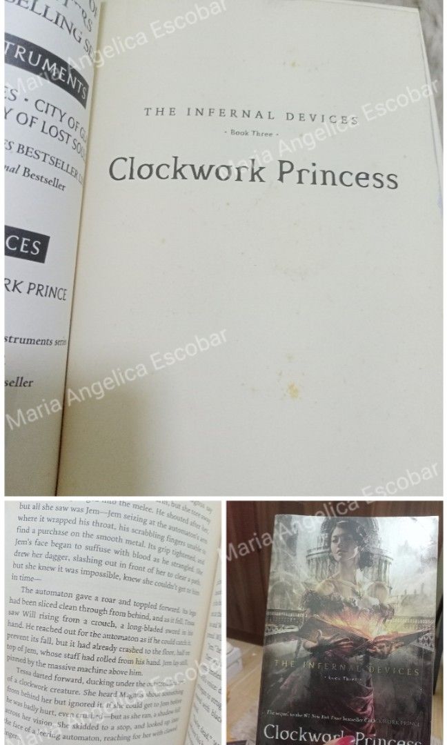The infernal devices trilogy, Hobbies & Toys, Books & Magazines ...
