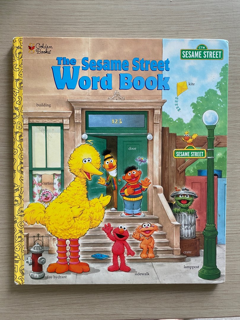 The Sesame Street Word Book (Hardcover), Hobbies & Toys, Books ...