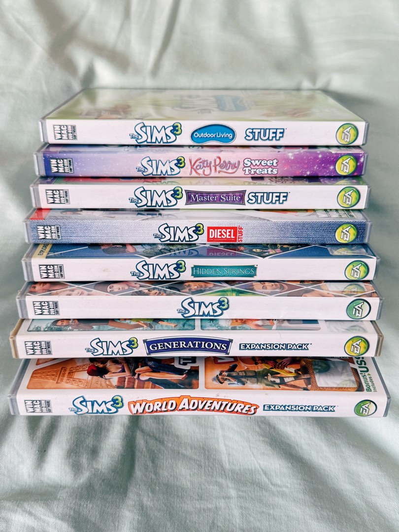 The Sims 3 Base Game/Exp Pack/World/ Stuff Pack, Video Gaming, Video ...