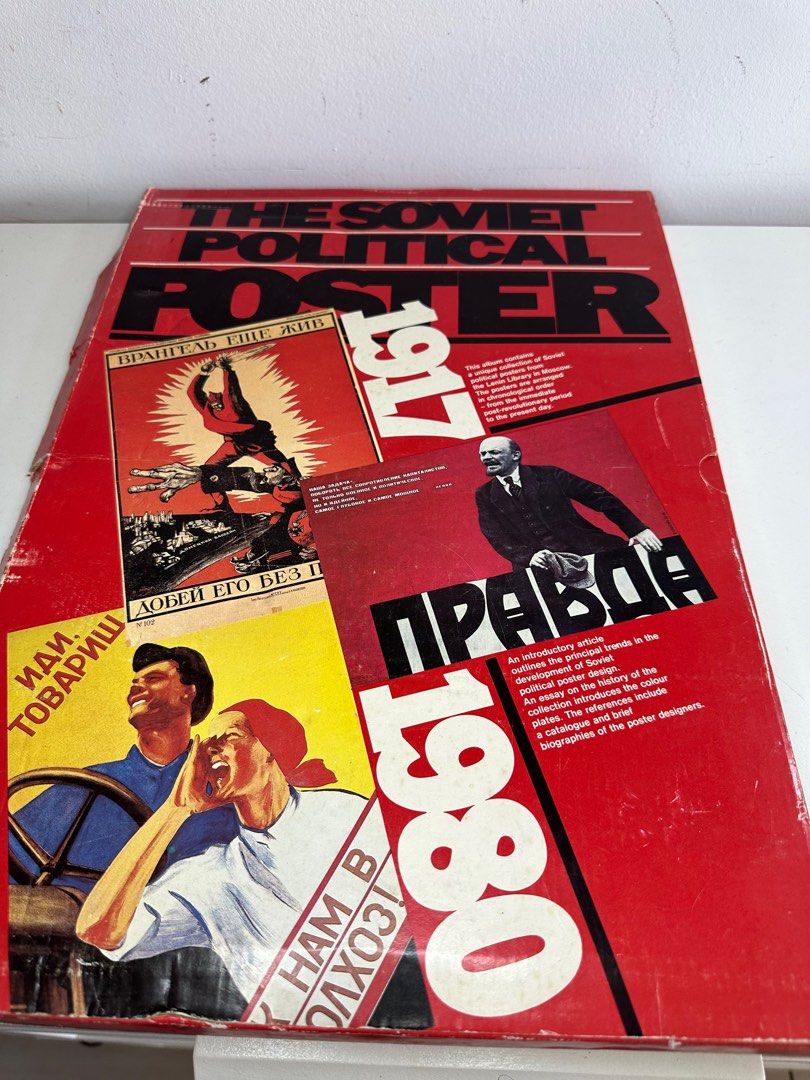 The Soviet Political Poster, 1917-1980, Hobbies & Toys, Books & Magazines, Storybooks on Carousell