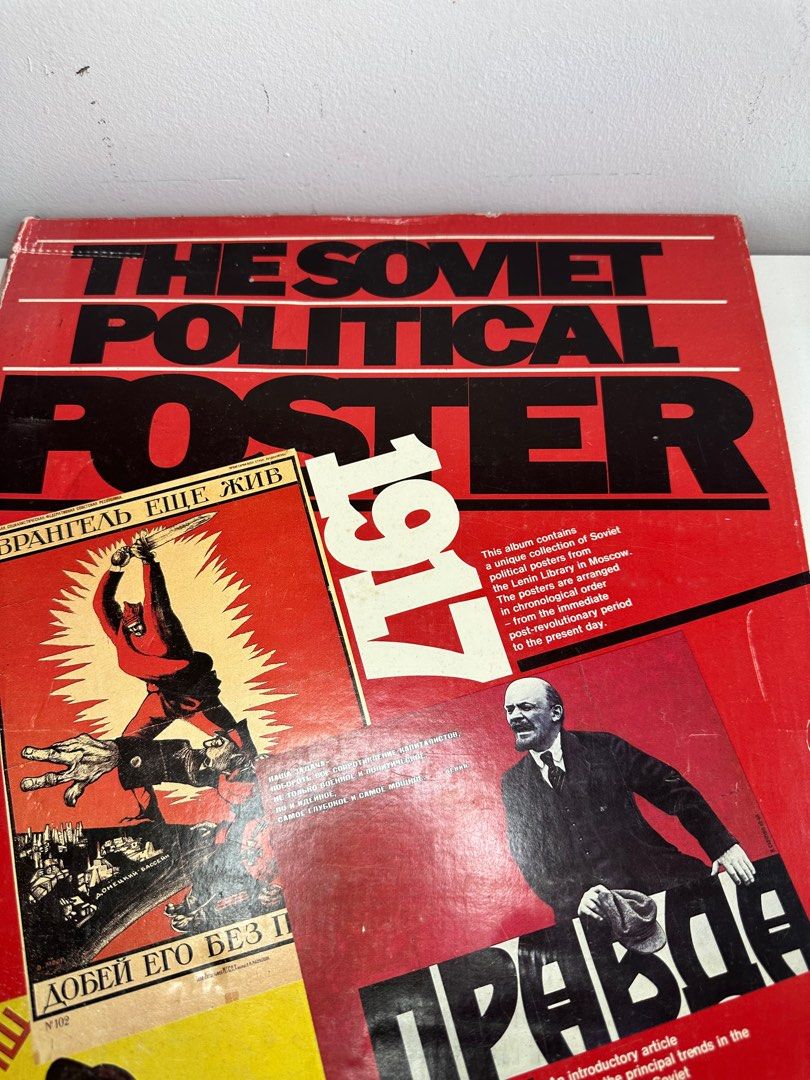 The Soviet Political Poster, 1917-1980, Hobbies & Toys, Books & Magazines, Storybooks on Carousell