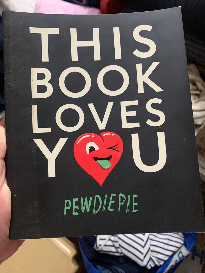 This Book Loves You - Pewdiepie, Hobbies & Toys, Books & Magazines ...
