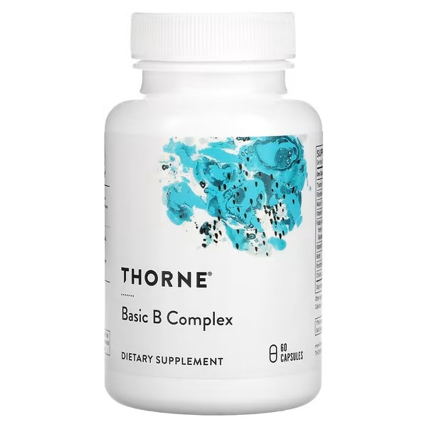 Thorne, Basic B Complex, 60 Capsules, Health & Nutrition, Health ...