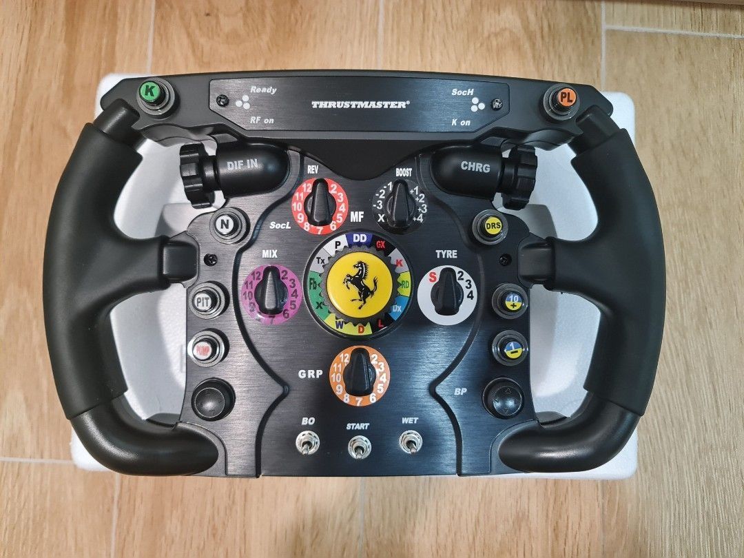 Thrustmaster ferrari f1 2011 wheel addon, Video Gaming, Gaming ...