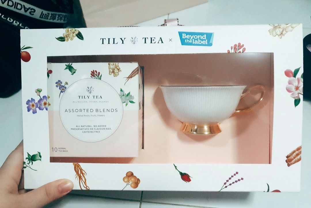 Tilly tea gift set ( Beyondthelabel edition), Food & Drinks, Gift ...