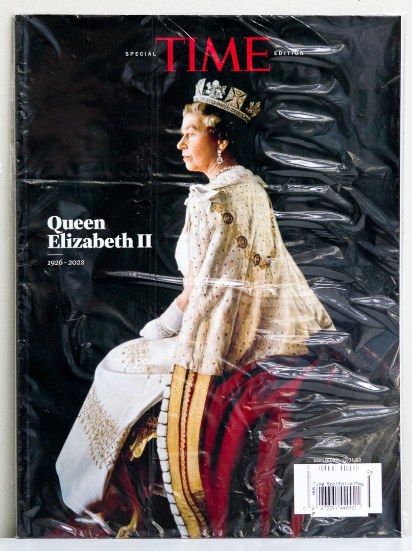 Time Magazine Queen Elizabeth II Special Edition 2022, Hobbies & Toys ...