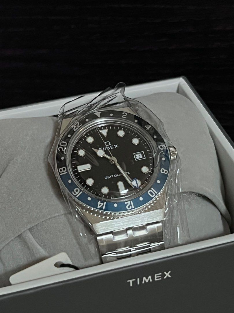 Timex GMT Batman, Luxury, Watches on Carousell