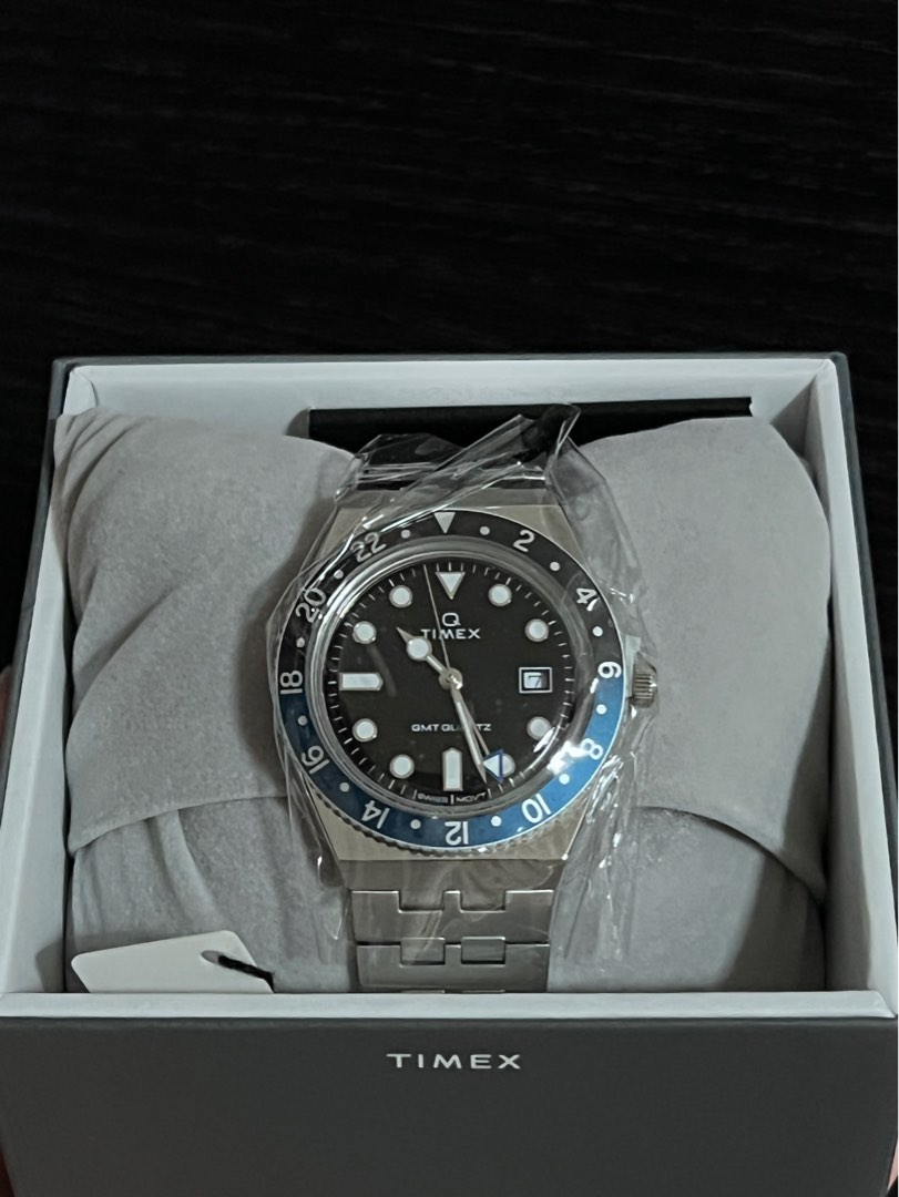 Timex GMT Batman, Luxury, Watches on Carousell