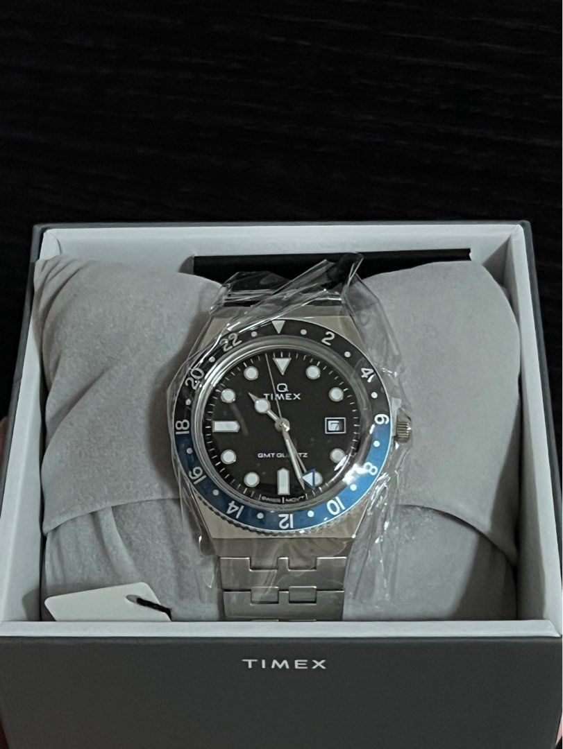 Timex GMT Batman, Luxury, Watches on Carousell