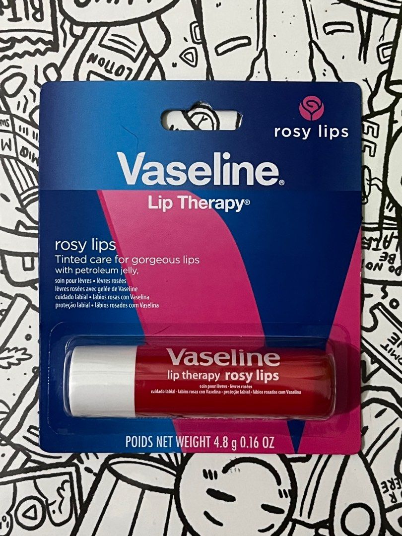 Tinted lip moisturizer - Vaseline Lip Therapy - Rosy Lips, Beauty ...