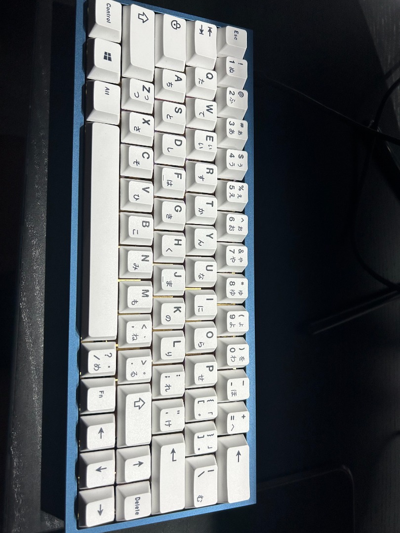 Tofu60 Custom Mechanical Keyboard (Navy Blue), Computers & Tech, Parts ...