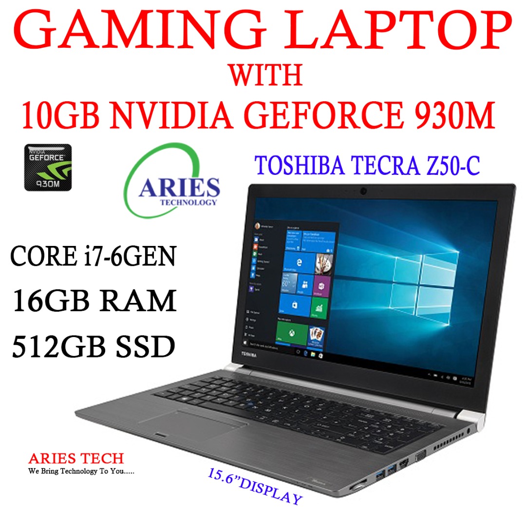 Toshiba Tecra Z50-C 15.6"inch Display Gaming Laptop In Aries Technology Seremban 2, Computers ...