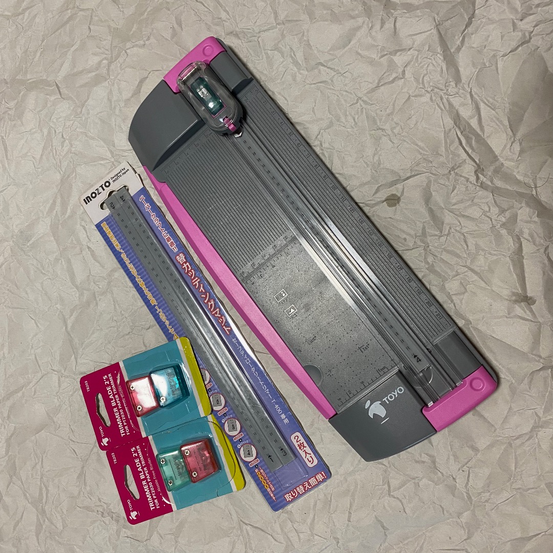 Toyo paper cutter sliding, Hobbies & Toys, Stationery & Craft, Craft ...