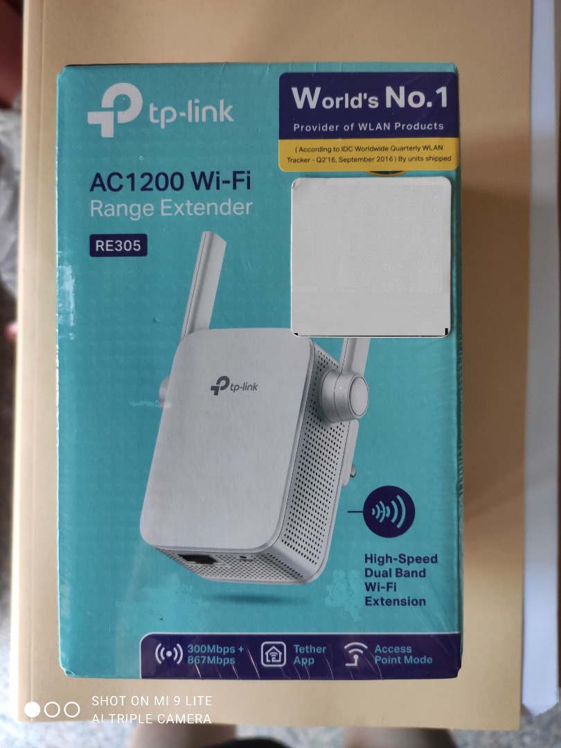 TP-Link AC1200 Wi-Fi Range Extender RE305, Computers & Tech, Parts ...