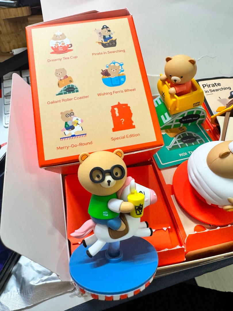[Trade] Koi the Merry go round box with mystery box, Hobbies & Toys ...
