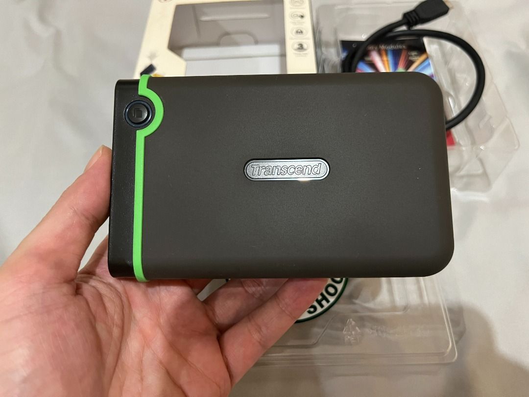 Transcend StoreJet 1TB, Computers & Tech, Parts & Accessories, Hard ...