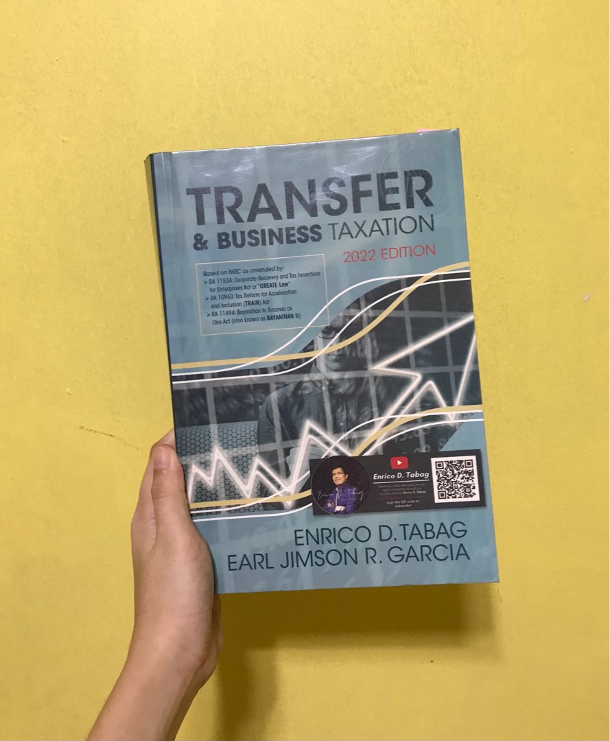 Transfer and Business Taxation by Tabag, Hobbies & Toys, Books ...