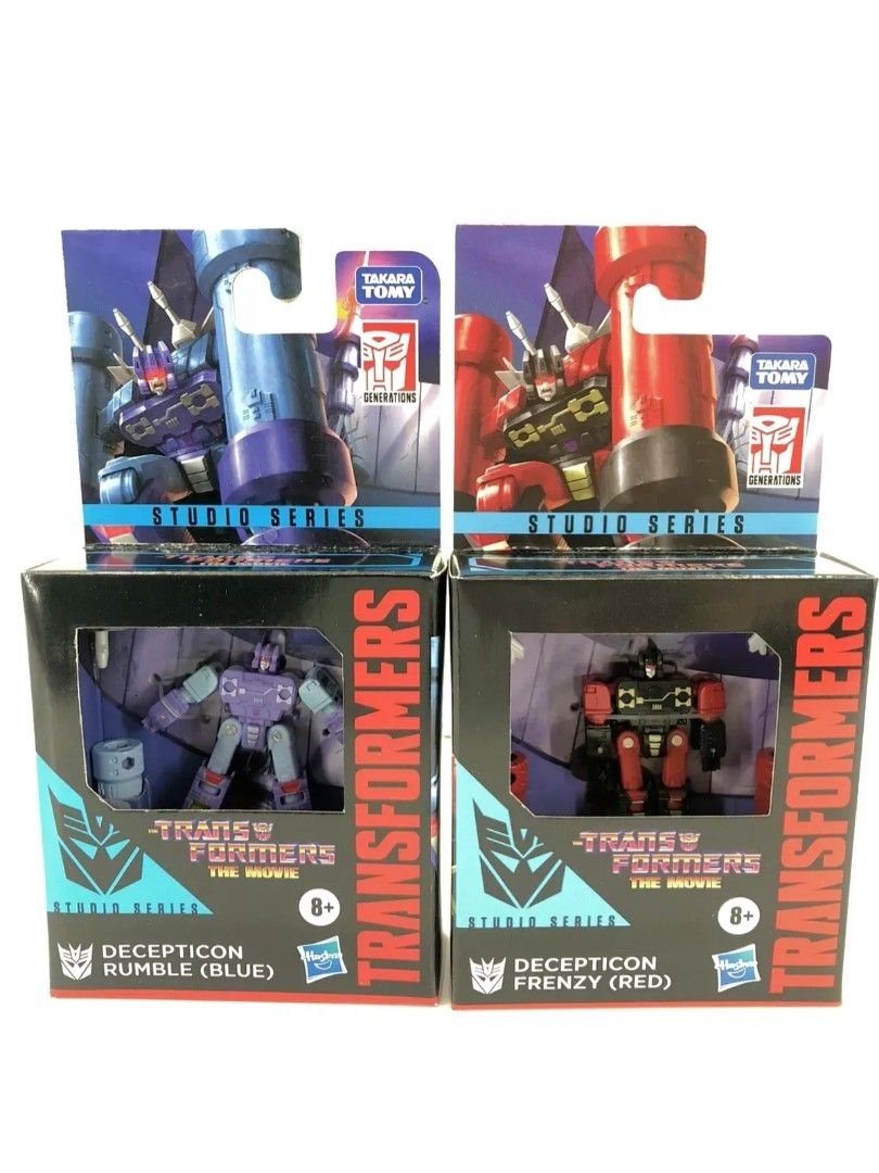 Transformer Studio Series 86 Rumble and Frenzy, Hobbies & Toys, Toys ...