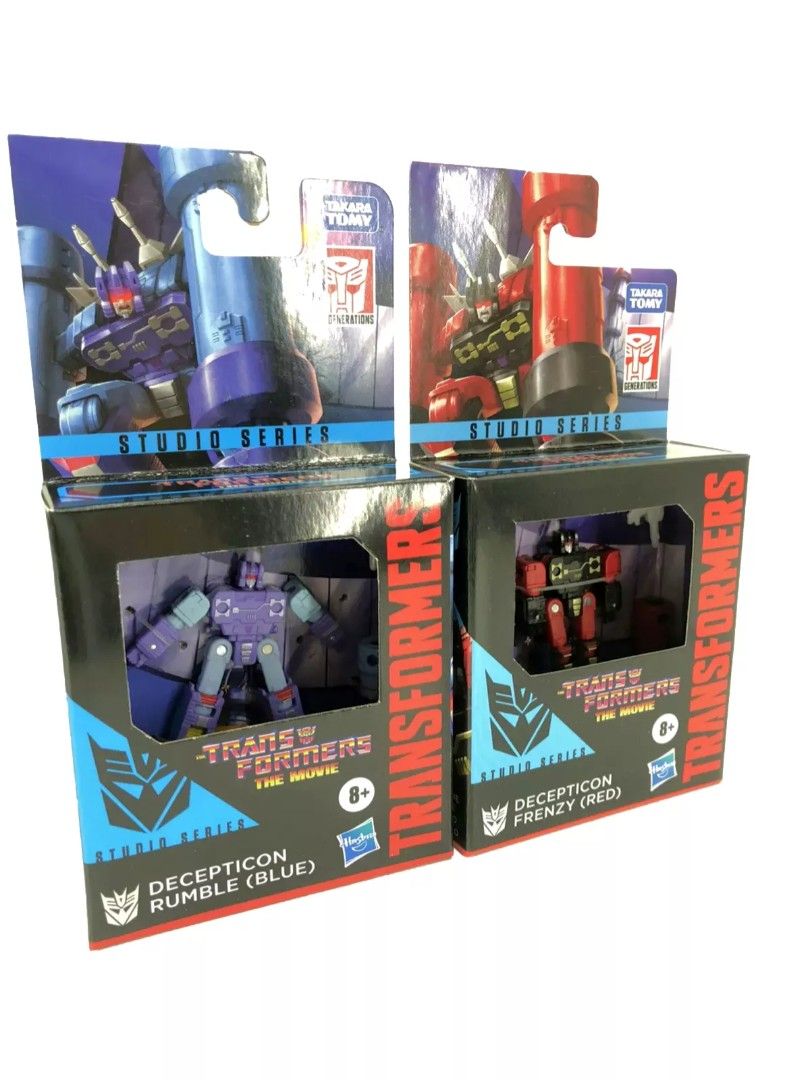 Transformer Studio Series 86 Rumble and Frenzy, Hobbies & Toys, Toys ...