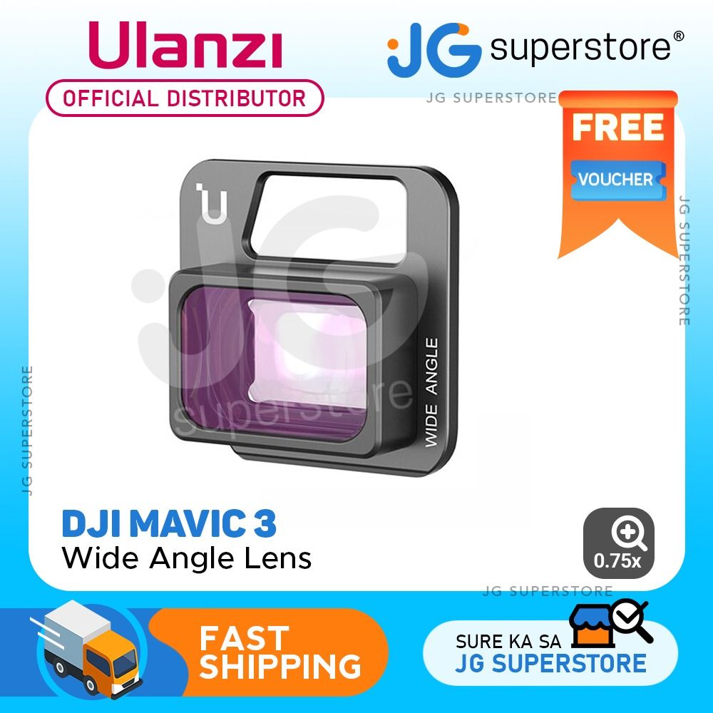 Ulanzi DJI Mavic 3 Camera Drone Lens 0.75X 1.15X Cinematic Grade ...