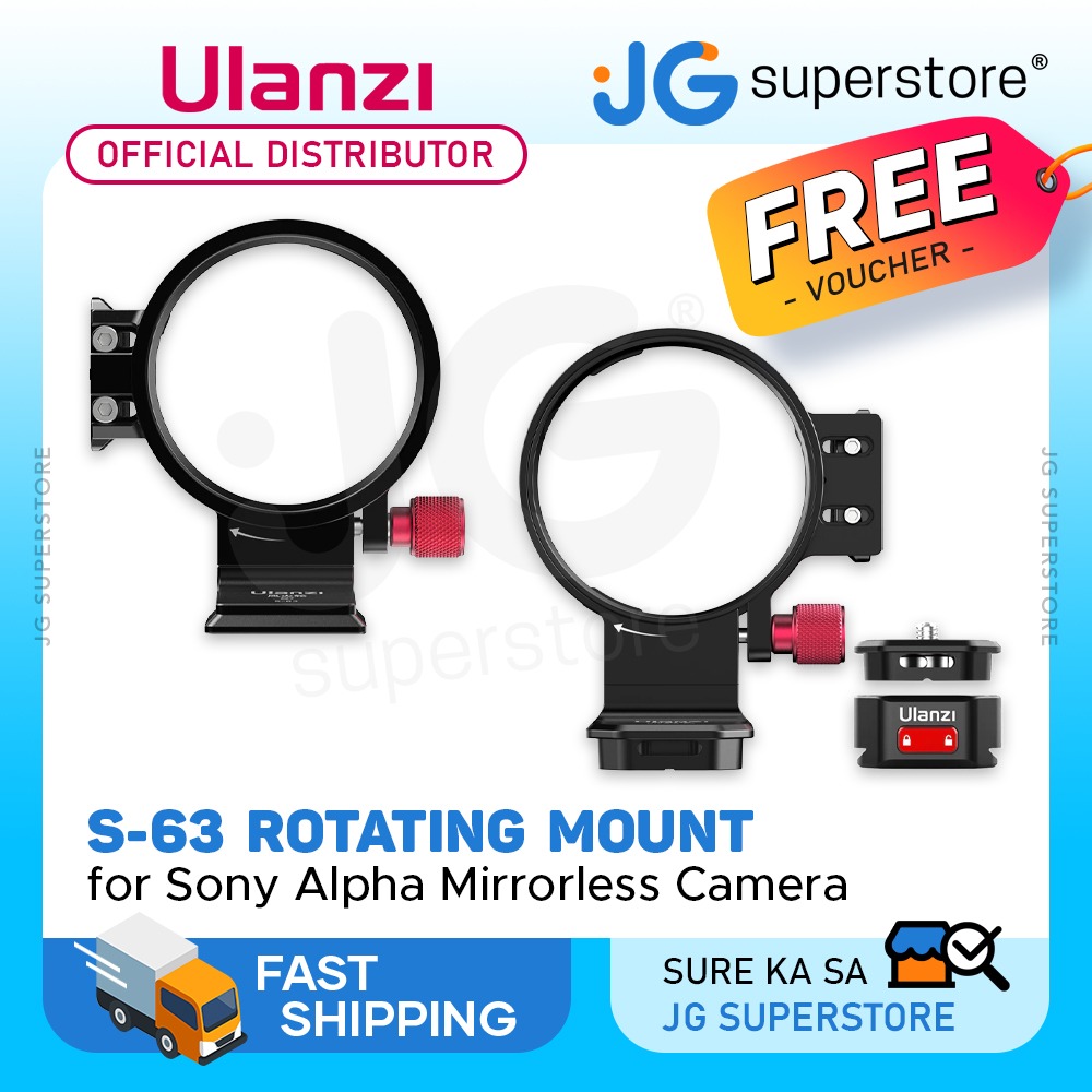 Ulanzi S-63 Rotatable Horizontal-to-Vertical Camera Mount Plate Kit ...