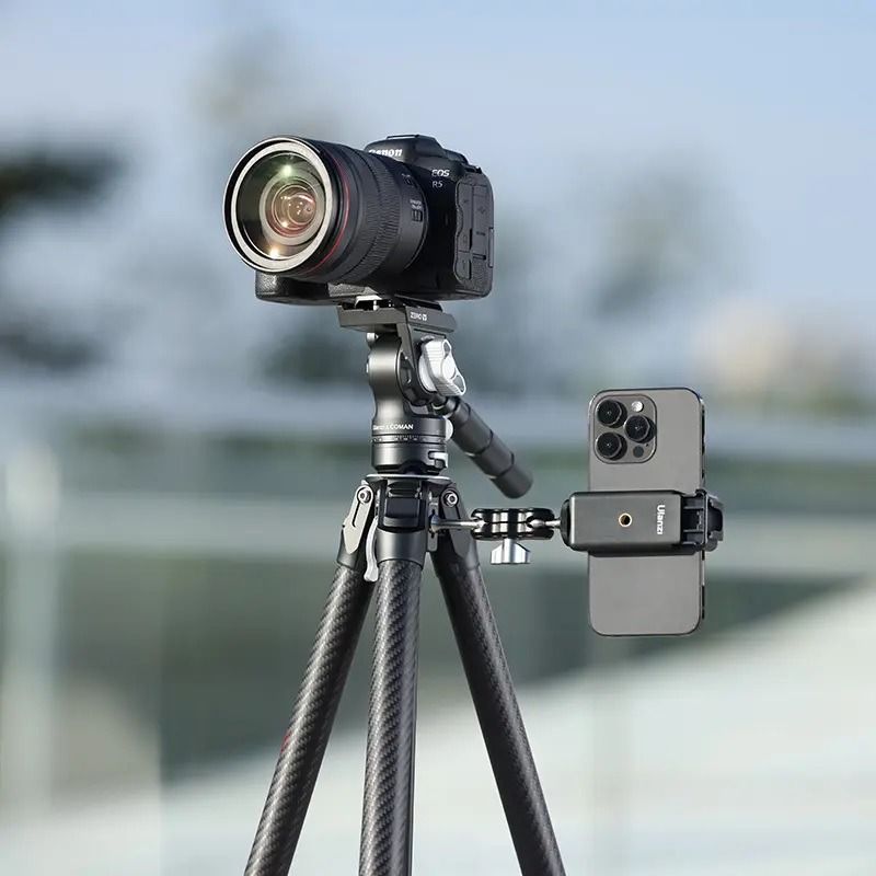 Ulanzi Zero-V Quick Release Carbon Fiber Video Tripod (T073GBB1 ...