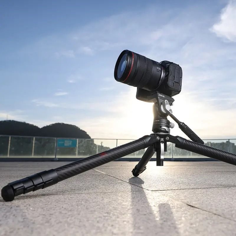 Ulanzi Zero-V Quick Release Carbon Fiber Video Tripod (T073GBB1 ...