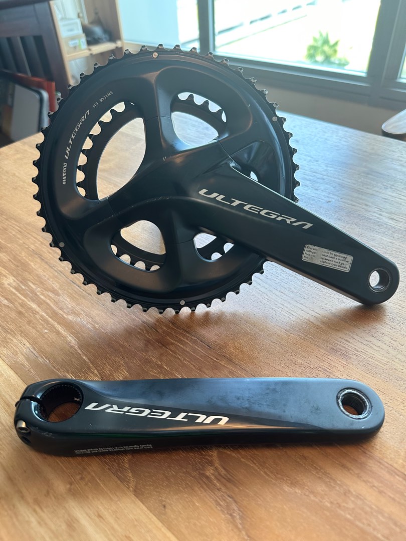 Ultegra Crank R8000, Sports Equipment, Bicycles & Parts, Parts ...