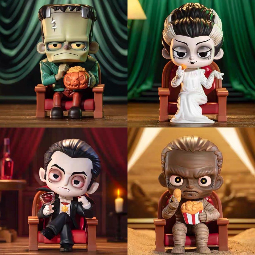 Universal Monsters Alliance Series POPMART / FULL SET / SINGLE BLIND ...