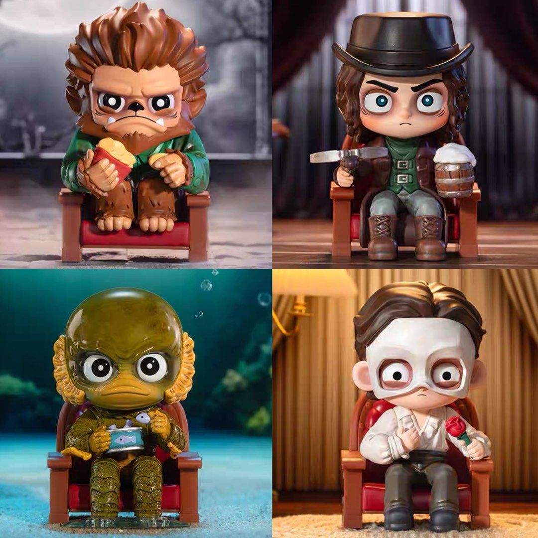 Universal Monsters Alliance Series POPMART / FULL SET / SINGLE BLIND ...