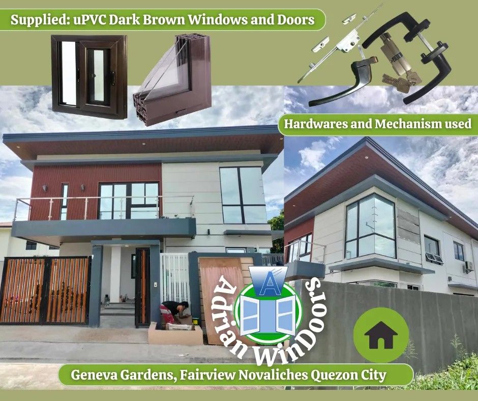 uPVC DARK BROWN WINDOWS & DOORS By Adrian Windoors, Furniture & Home ...