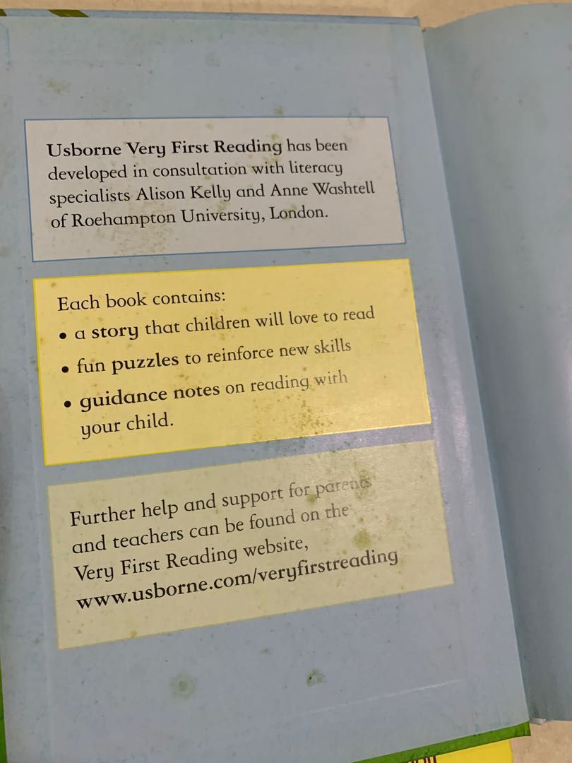 Usborne Very First Reading Set of 16, Hobbies & Toys, Books & Magazines ...