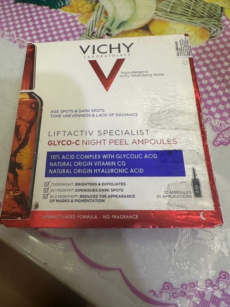 Vichy laboratories ampules, Announcements on Carousell