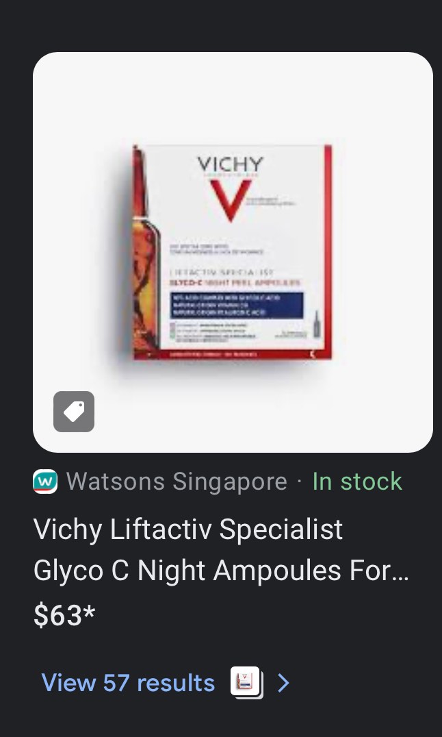 Vichy laboratories ampules, Announcements on Carousell