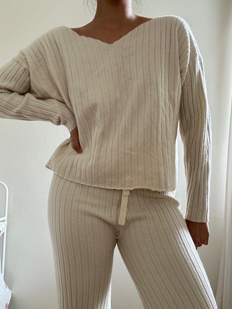 Vitamin A Recycled Cashmere Set, Women's Fashion, Dresses & Sets, Sets ...