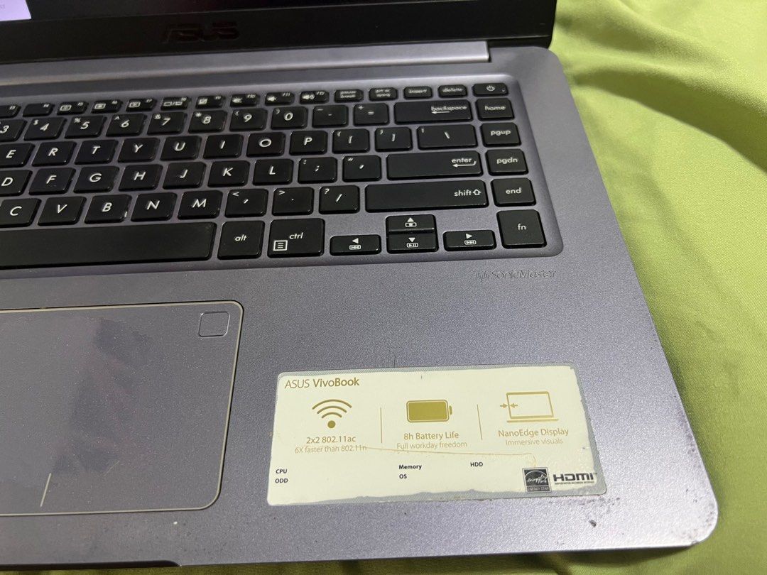Vivobook S15 X510UF i3 -8th Gen 256GB SSD, Computers & Tech, Laptops & Notebooks on Carousell