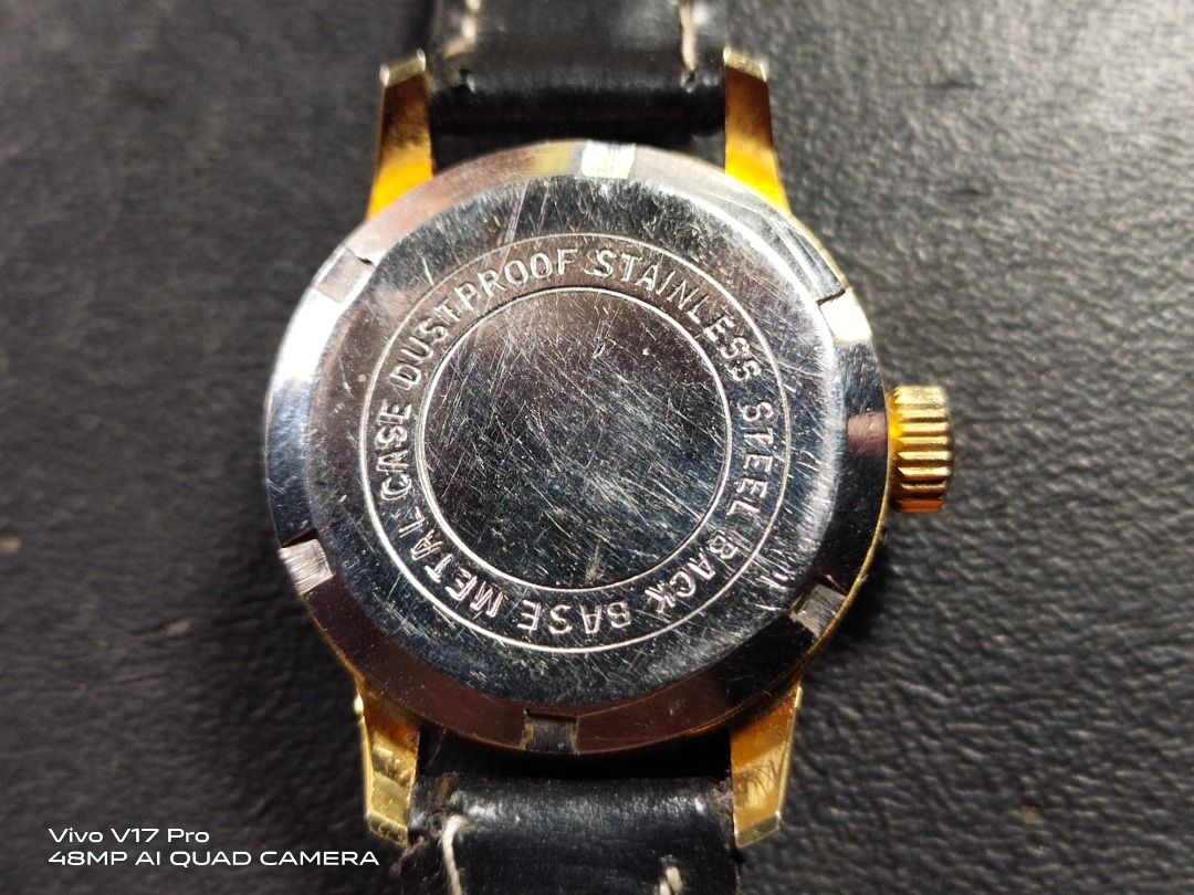 Vtg Jean Cardot Ladies Mechanical Hand-Winding Watch, Women's Fashion ...