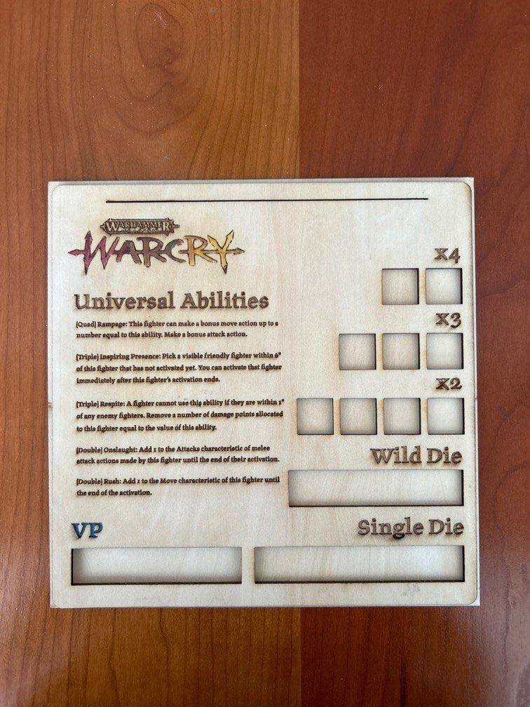 Warcry Wood Tracker, Hobbies & Toys, Toys & Games on Carousell