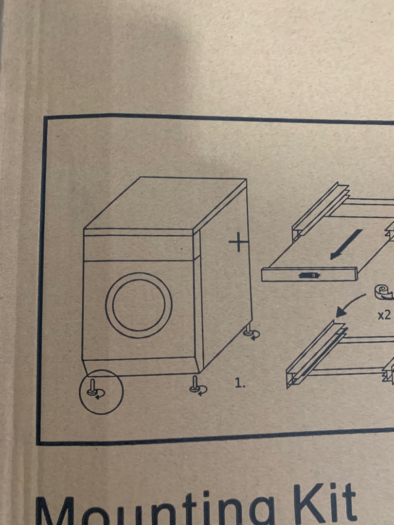 Washing machine and dryer rack, TV & Home Appliances, Washing Machines ...