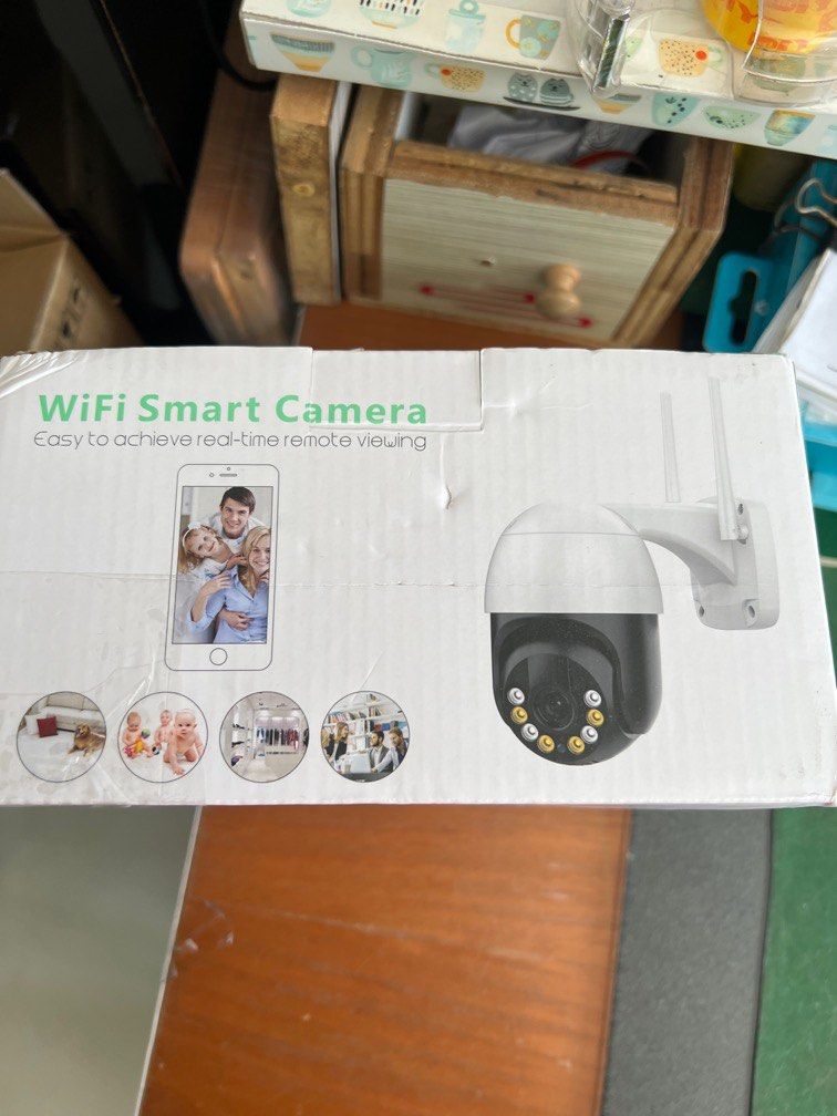 WiFi Smart Camera, Furniture & Home Living, Security & Locks, Security ...
