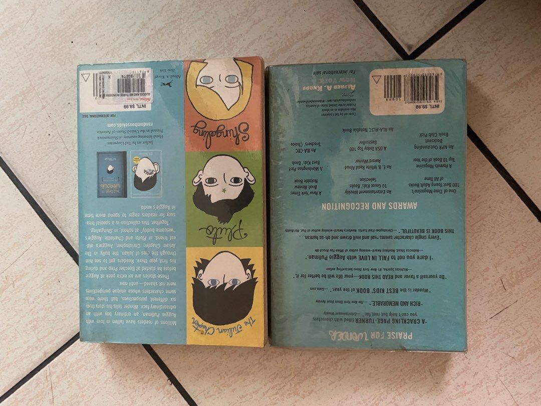 Wonder book & Auggie and me, Hobbies & Toys, Books & Magazines, Fiction ...