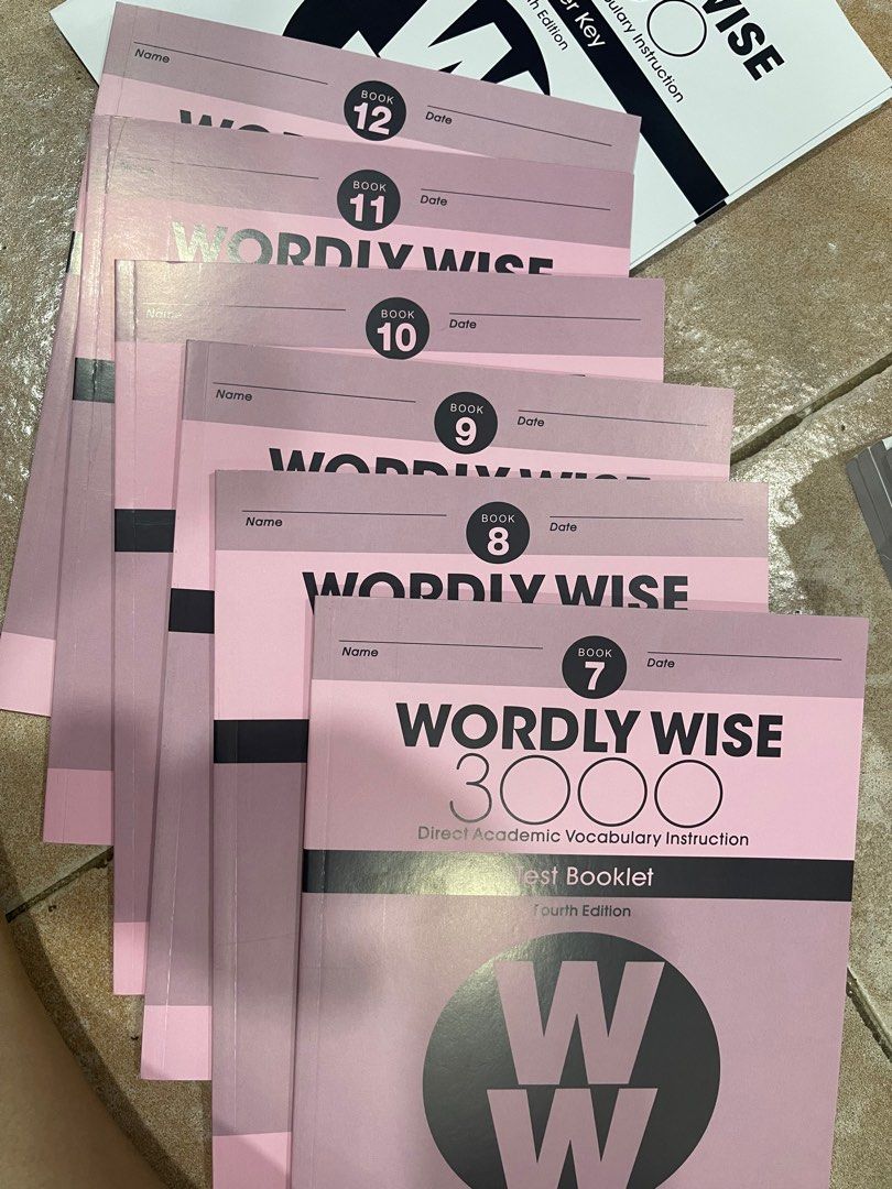 Wordly Wise 3000 7-12, Hobbies & Toys, Books & Magazines, Assessment ...